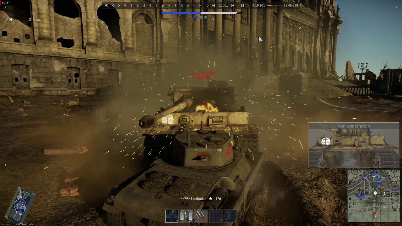 m22 vs tiger h1 - YouTube