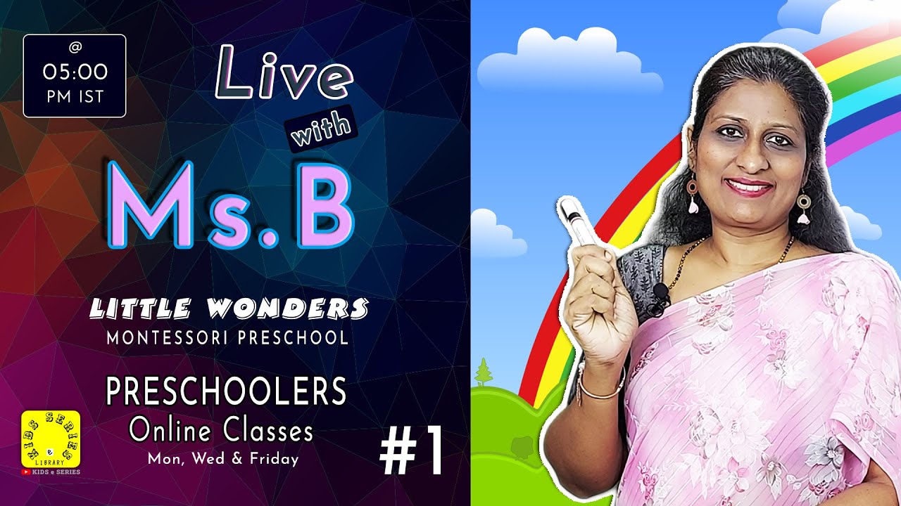 Preschoolers Live Session #1 | Live Streaming for Kids - YouTube