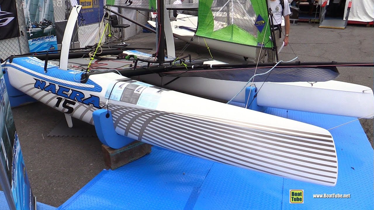 2016 Nacra 15 Catamaran - Walkaround - 2015 Annapolis Sail Boat Show ...