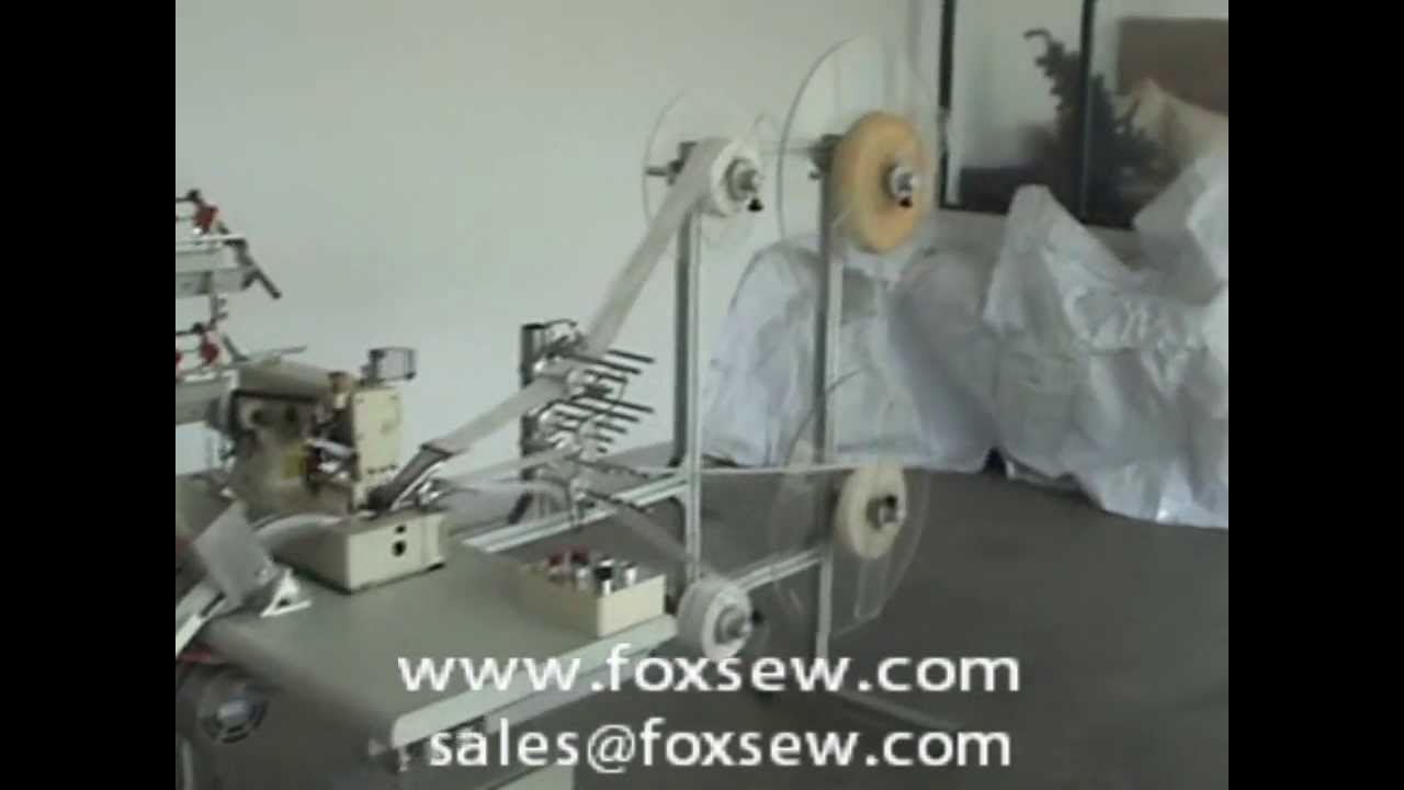 Mattress Handle Strap Quilting and Cutting Machine - YouTube