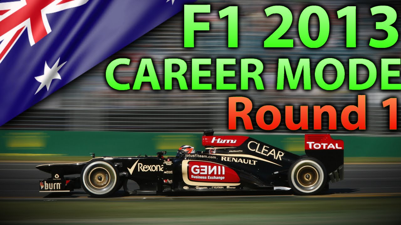 F1 2013 Career Mode - Part 1: Australia - YouTube
