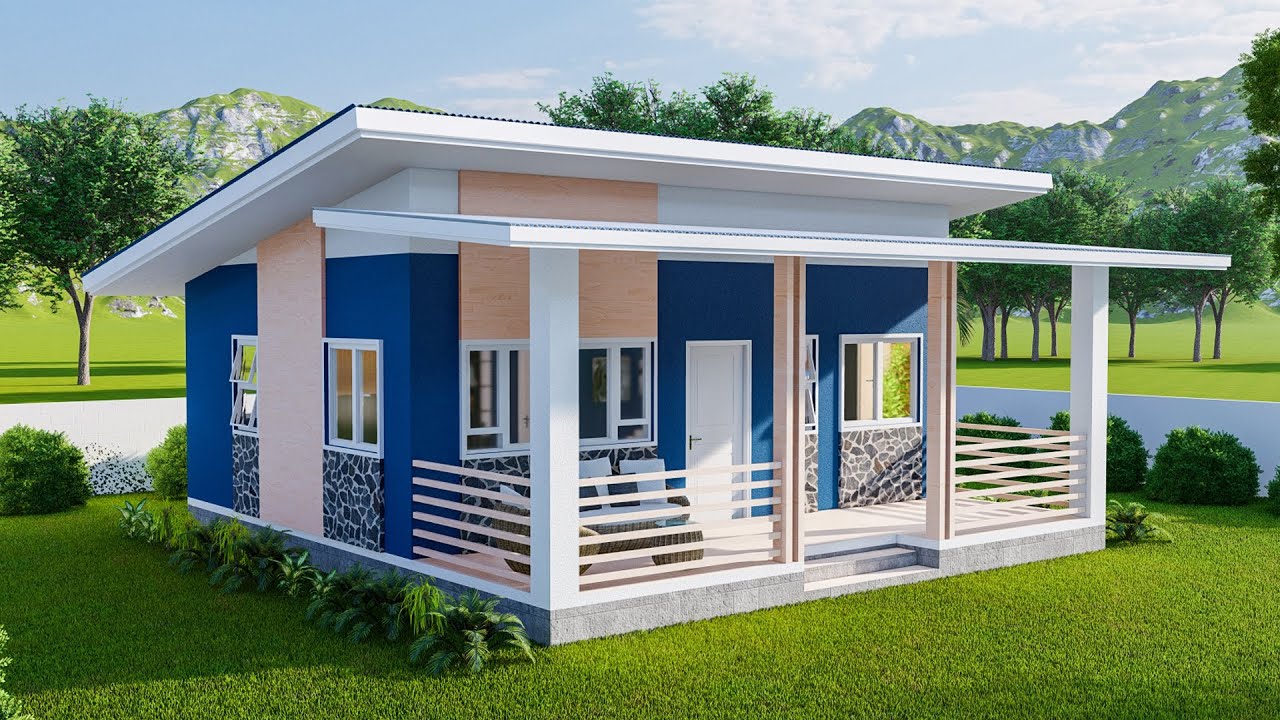 Efficient 2-Bedroom House Design | 67 Sqm (721 Sqft) | Modern Living ...