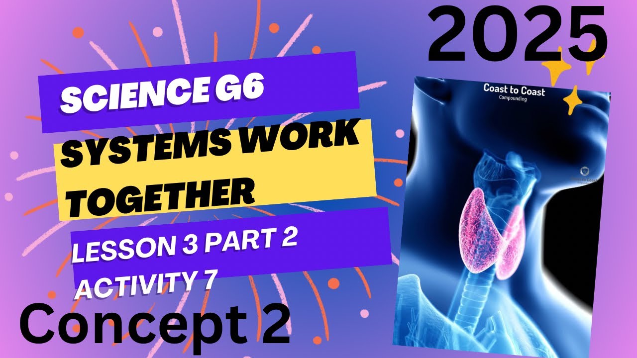 Science G6 |Concept 2 lesson 3 -activity 7 Systems work together 2025 ...