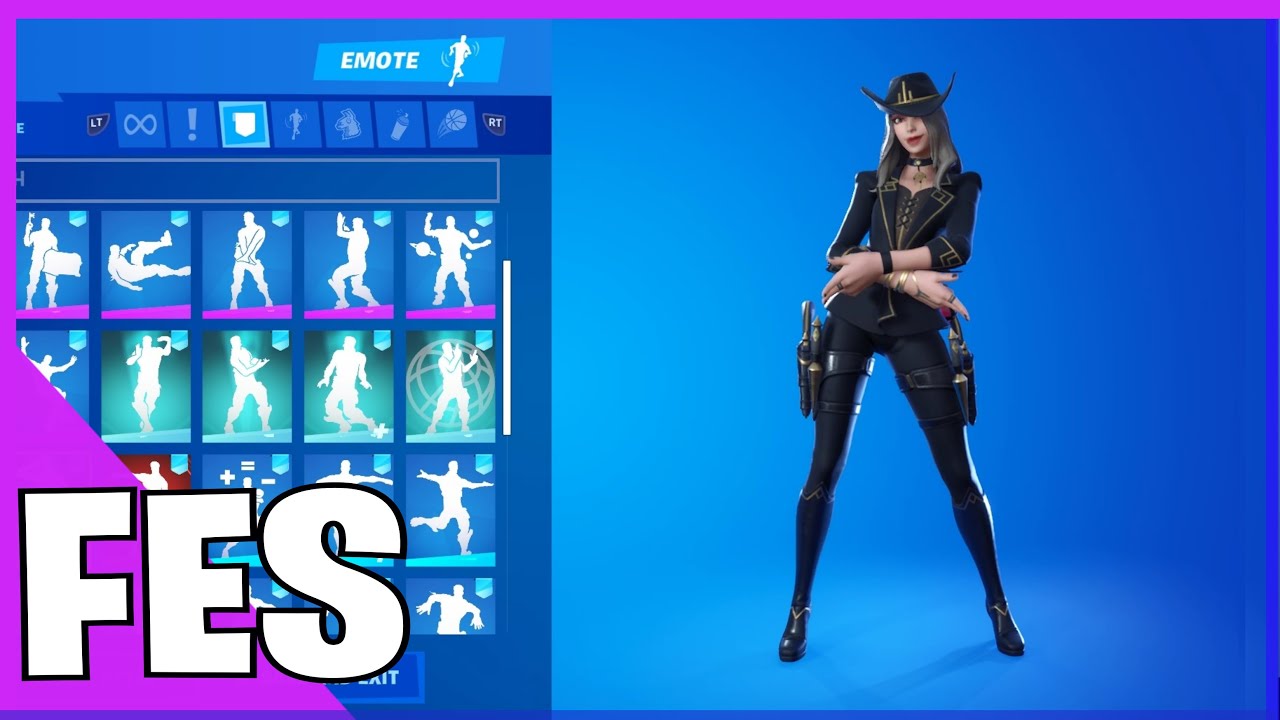Fortnite Victoria Saint Skin **NEW With all my Fortnite Dances & Emotes ...