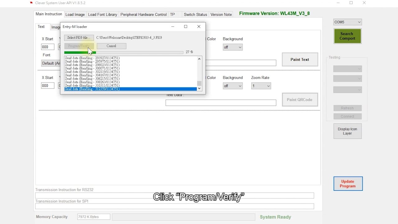 [Entry Level UART Display] 09. How To Update Module's Firmware - YouTube