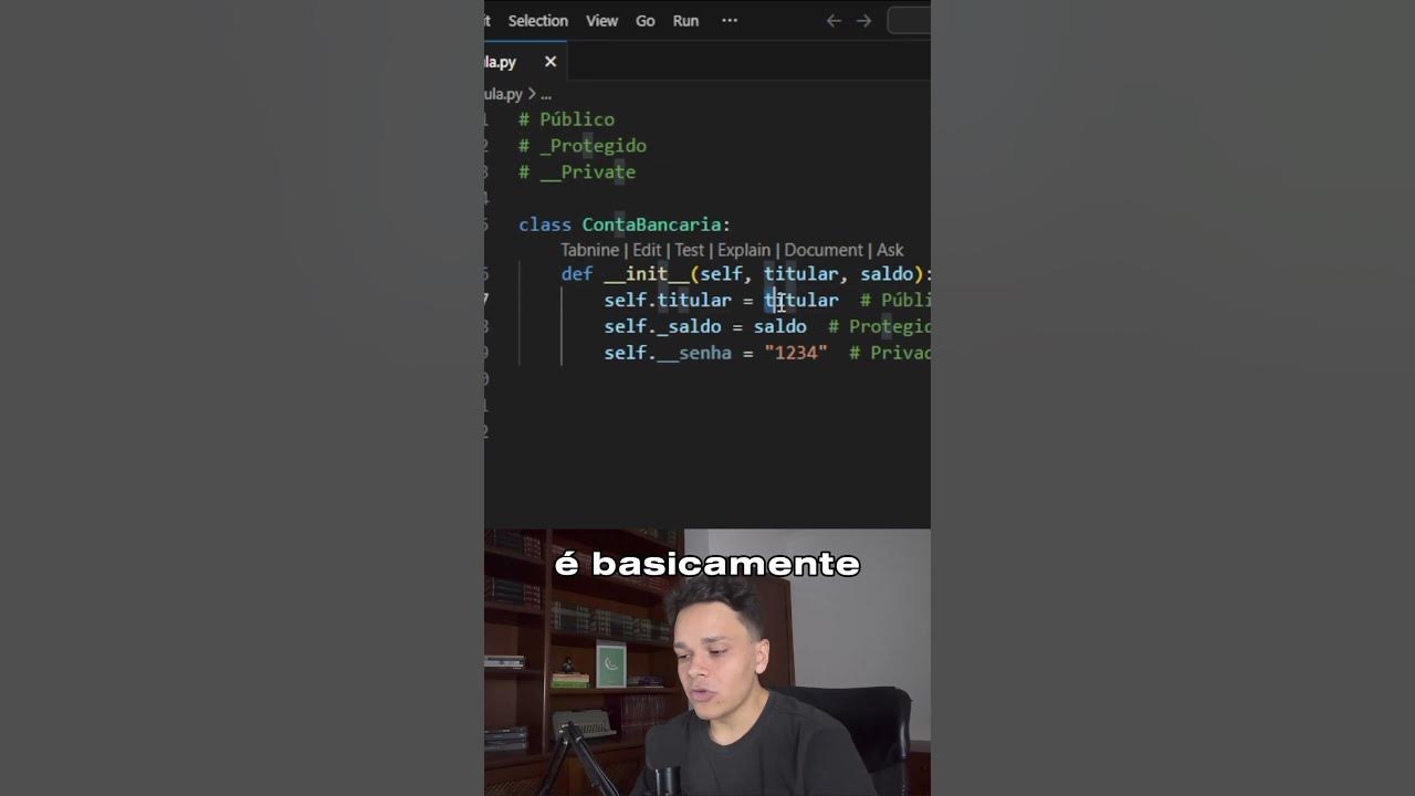 Como funciona o Encapsulamento com Python? - YouTube