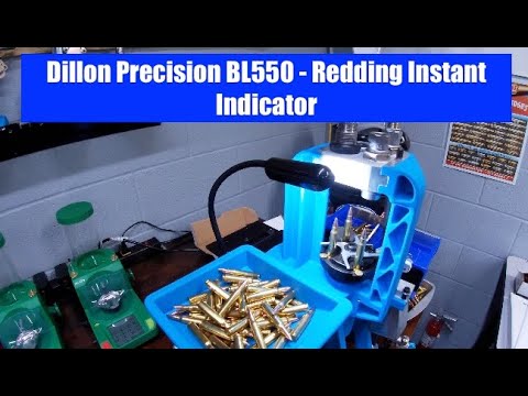 Dillon Precision BL550 - So I messed up - Redding Instant Indicator for the fix - YouTube