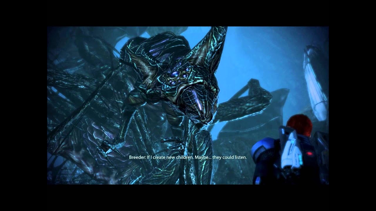 ME3 - Saving The Rachni Queen Clone (Breeder) + Followup Conversations ...