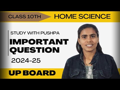 Home science important question class 10th /board exam2025#schoolexam ...