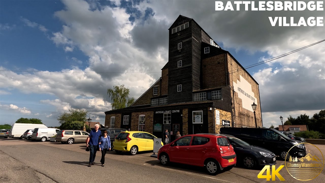 Battlesbridge Village | Antiques Centre | Clumsy Wanderers [4K] - YouTube