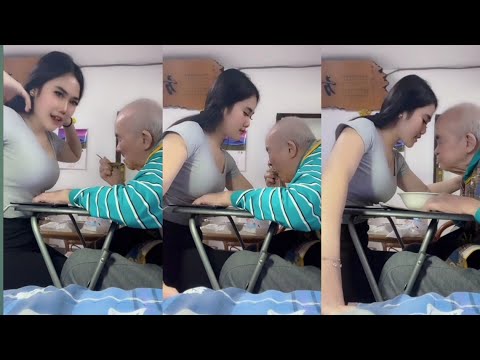 live tiktok/// tante cantik lagi suapin kakek sug1ono