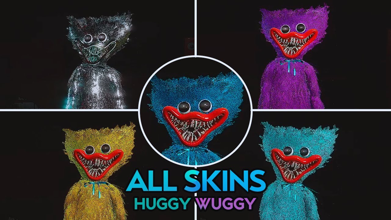 Project: Playtime - Select Menu All Skins Huggy Wuggy Poppy Playtime ...