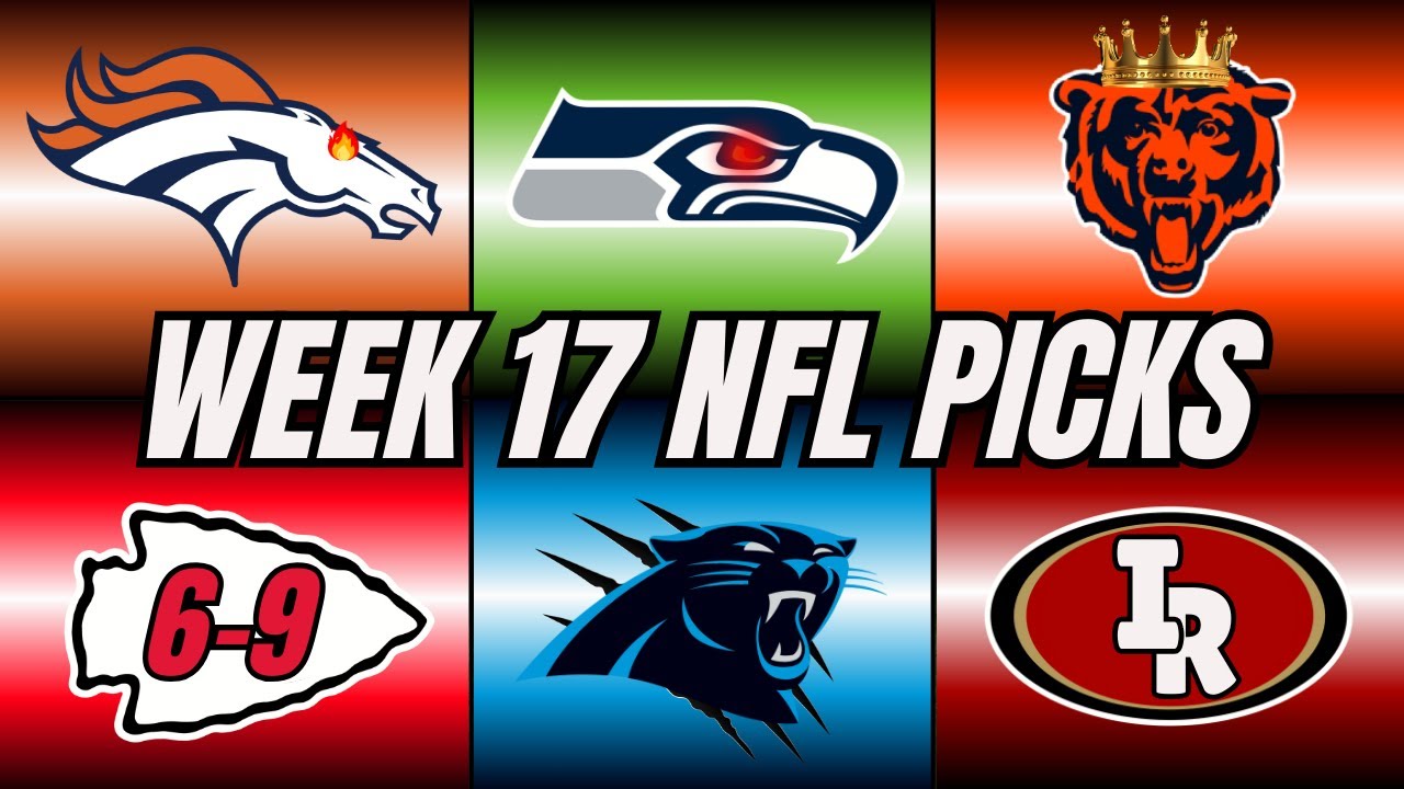 Week 17 NFL PREDICTIONS That Actually Make Sense - YouTube