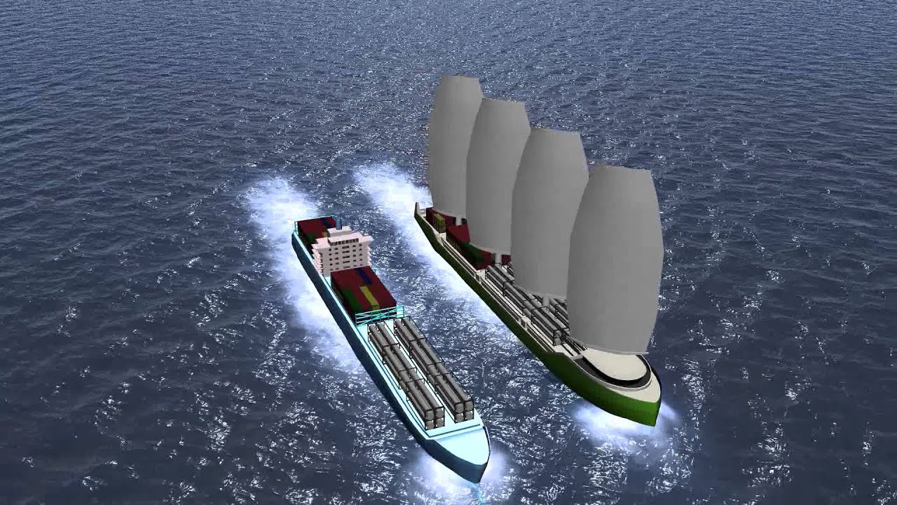 Ecoliner and conventional vessel comparison - YouTube