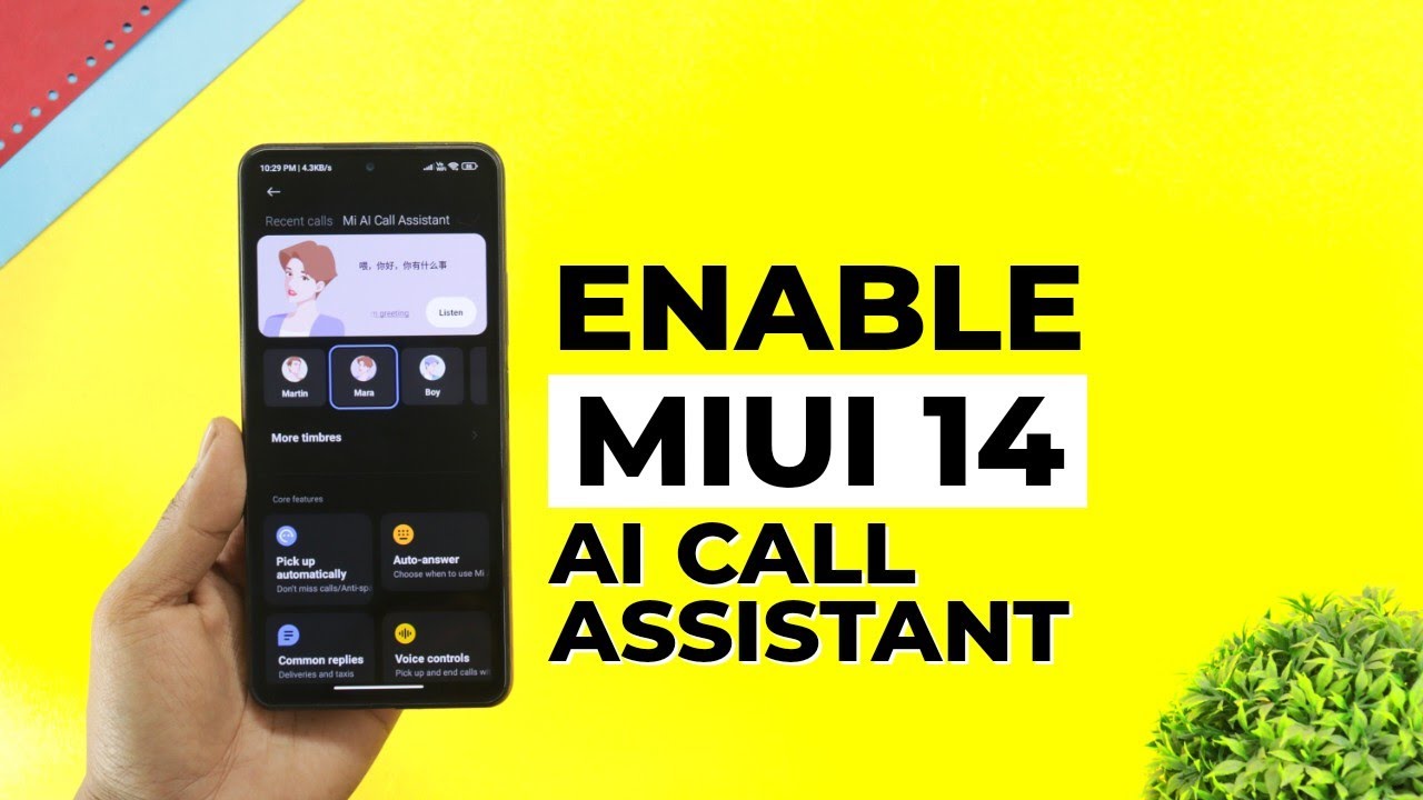 Enable Miui 14 Ai Call Assistant On Any Xiaomi Device Without Root ...