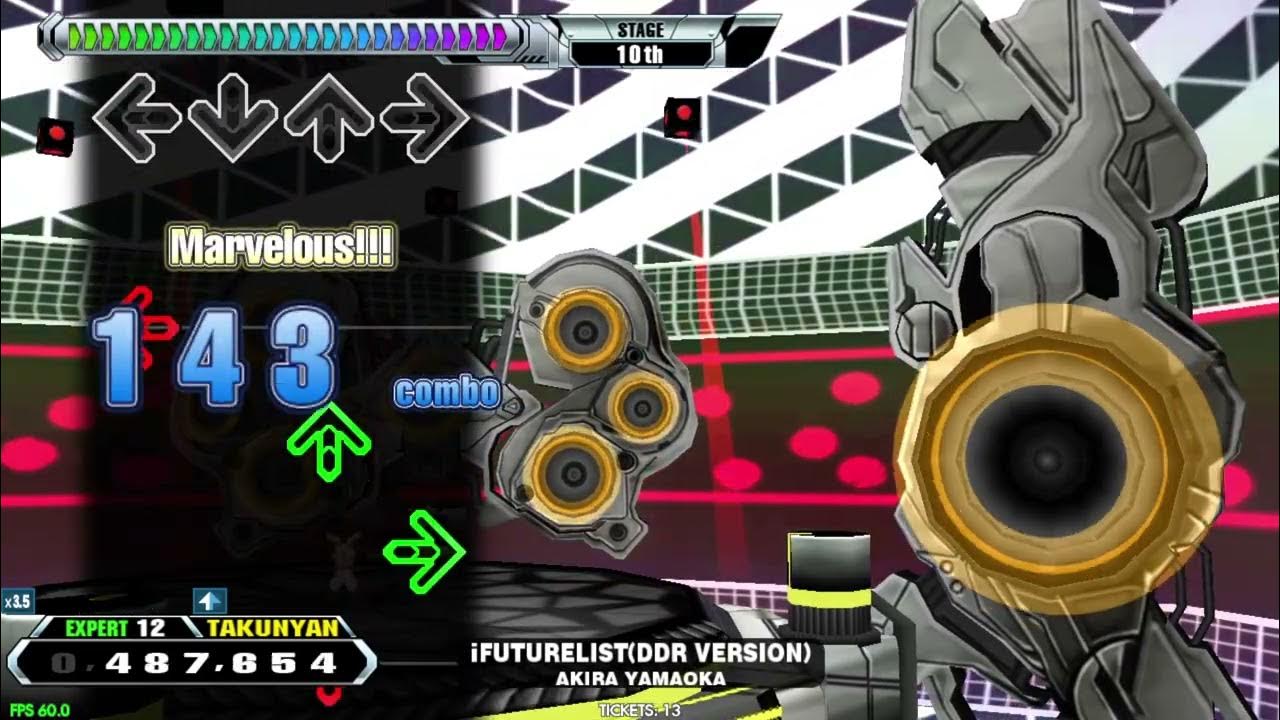 【DDR GRAND PRIX】iFUTURELIST(DDR VERSION)【EXPERT】 - YouTube