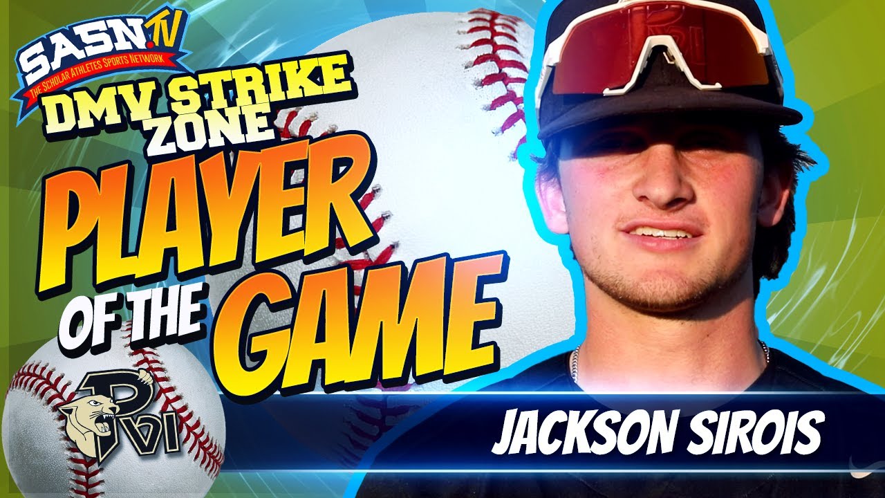 DMV Strike Zone Interviews Paul VI's Jackson Sirois - YouTube