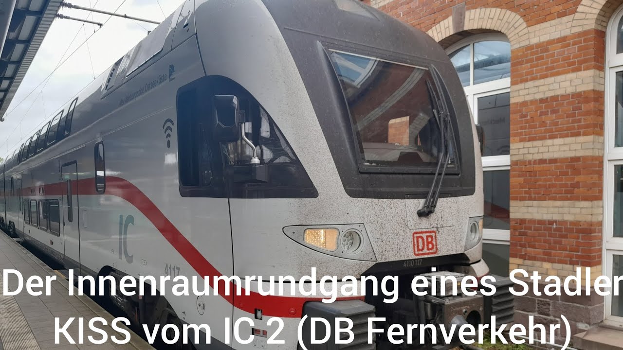 Der Innenraumrundgang eines Stadler KISS vom IC2 - YouTube