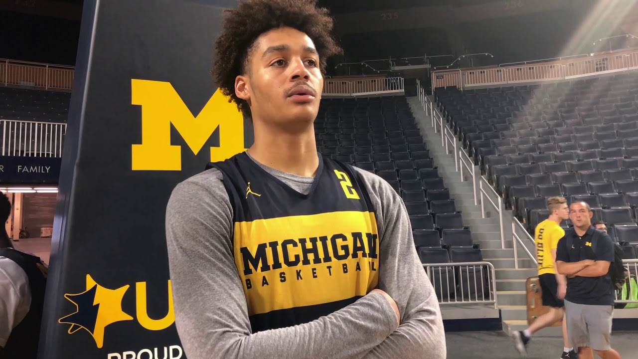 Michigan Basketball: Jordan Poole talks leadership role - YouTube