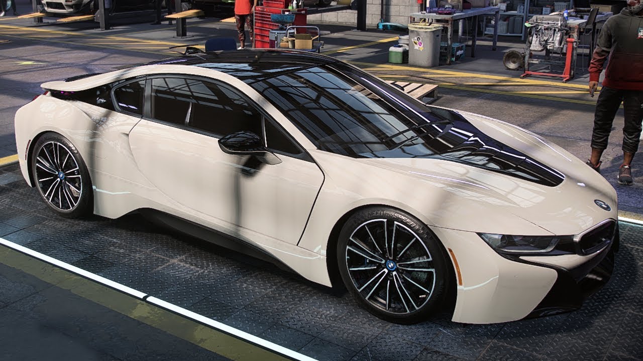 NFS HEAT - BMW i8 customization and gameplay - YouTube