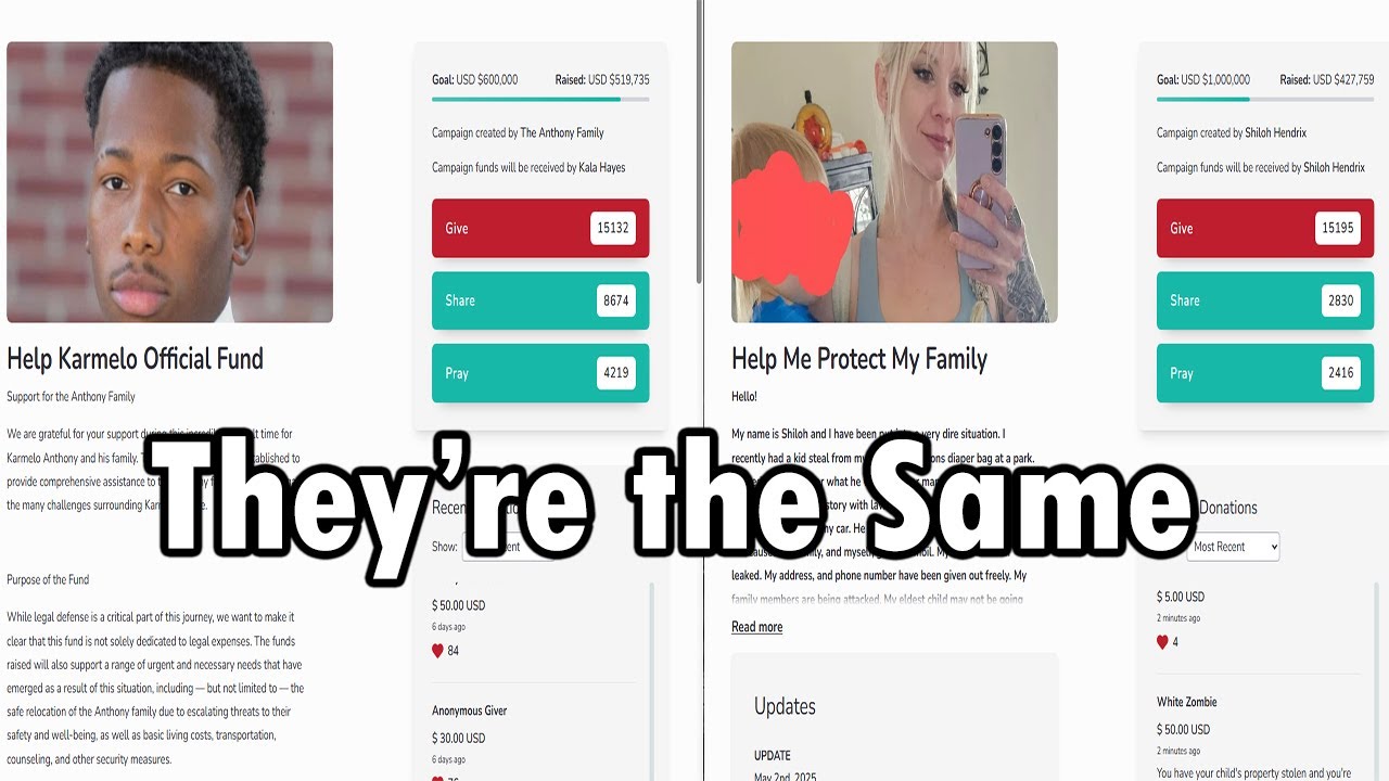 The Shiloh Hendricks and Karmelo Anthony GiveSendGo-Fk Yourself Issue ...