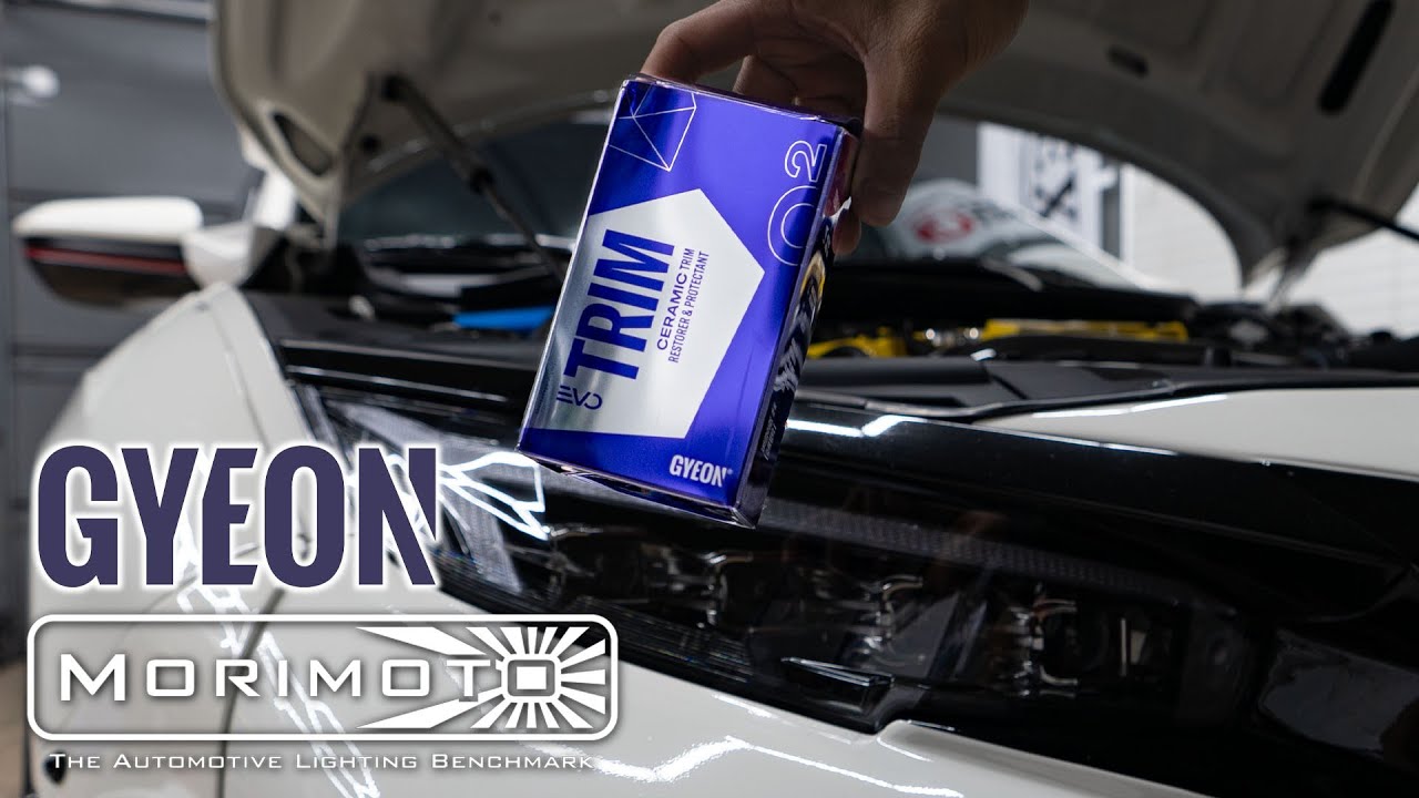 COAT your new Morimoto Headlights with GYEON Q2 TRIM EVO [Hydrophobic ...