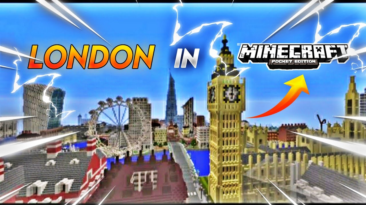 Download London City In Minecraft Pocket Edition 😳🔥 - YouTube