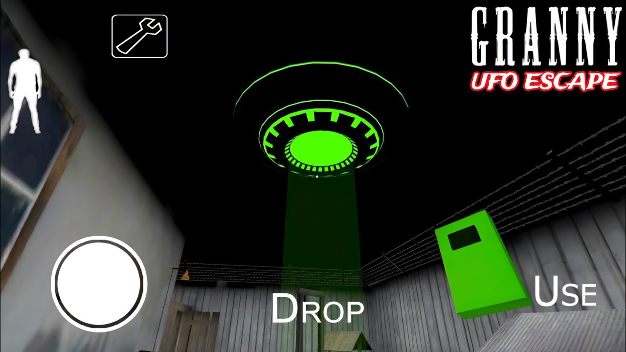 Granny Remake New Update UFO Escape | Tomato Weapon in Granny House ...