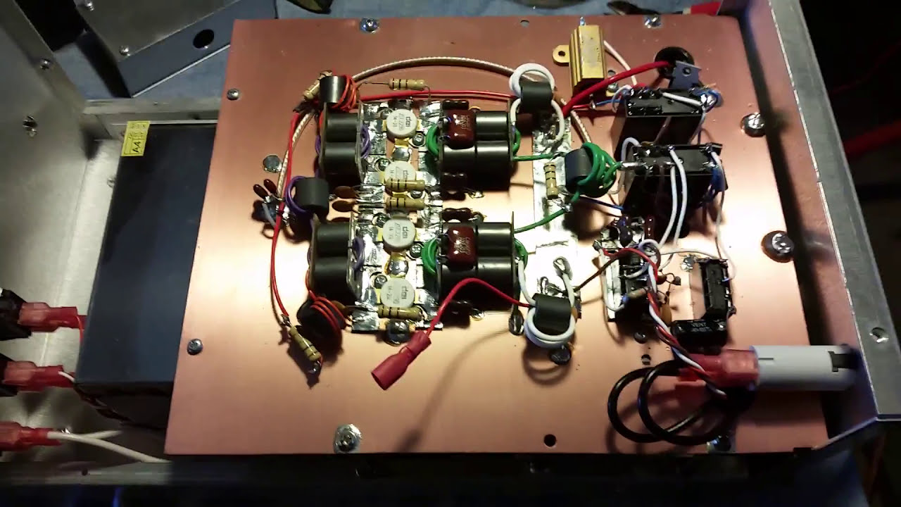 Brand New Fatboy DEI 4x2290 Base Amp AB/C Biasing - YouTube