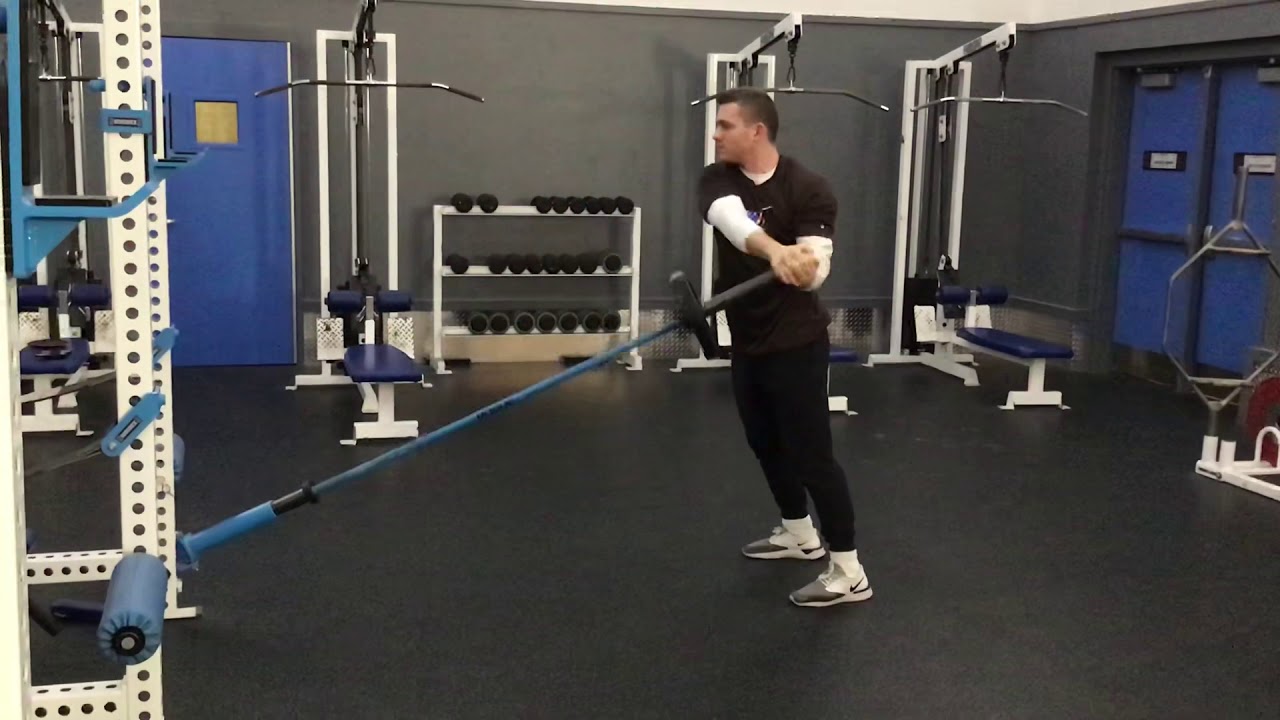 Landmine Rotation - YouTube