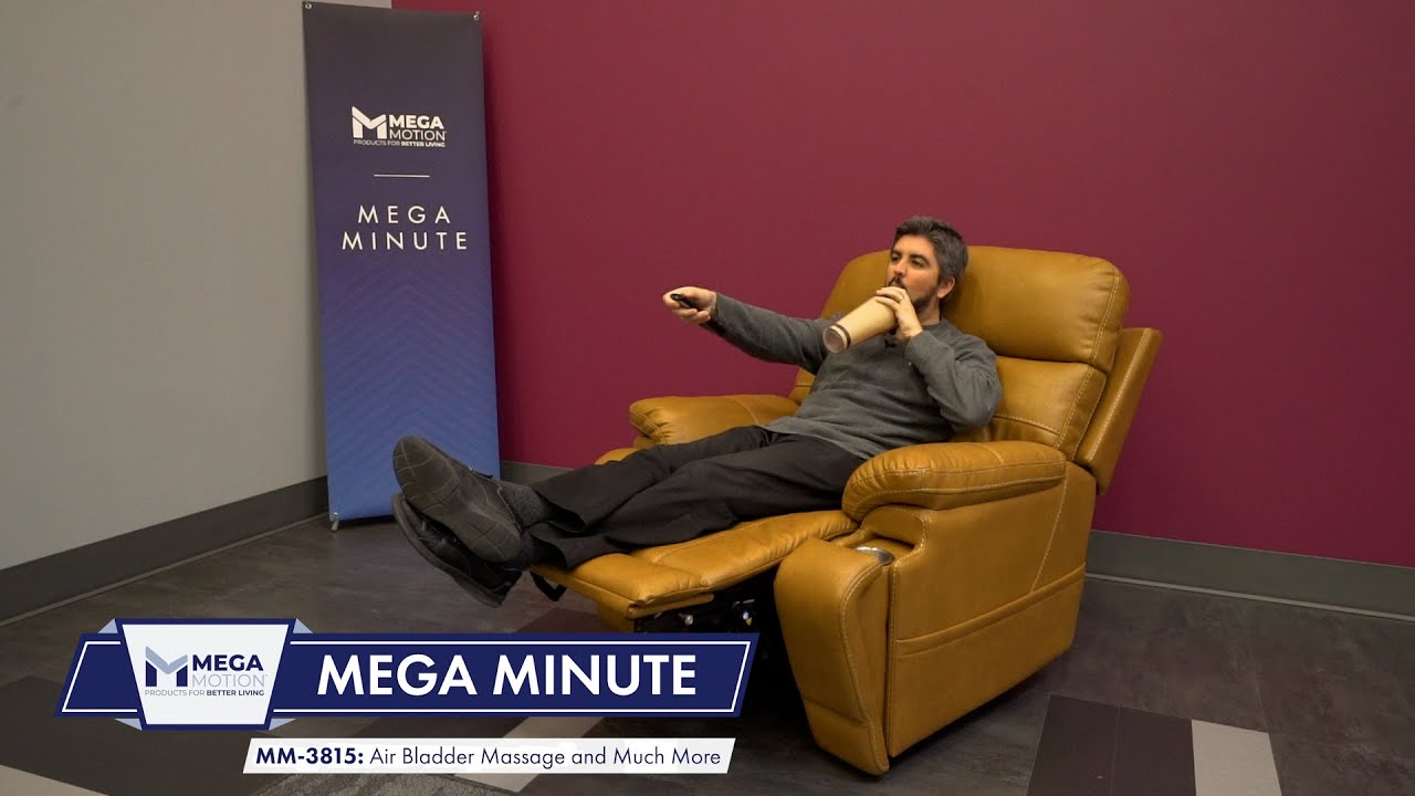 Mega Minute | Mega Motion® | MM-3815 Power Lift Recliner - YouTube