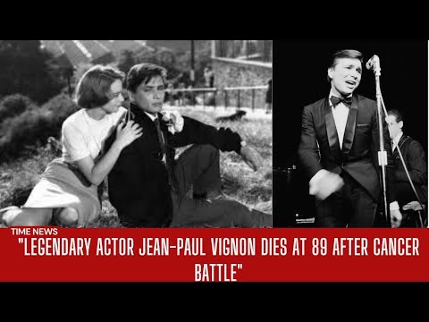 "Legendary Actor Jean-Paul Vignon Dies at 89 After Cancer Battle" - YouTube