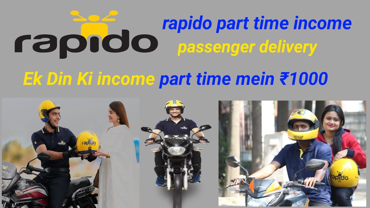 rapido passenger delivery. rapido salary boy. Ripito partner delivery ...