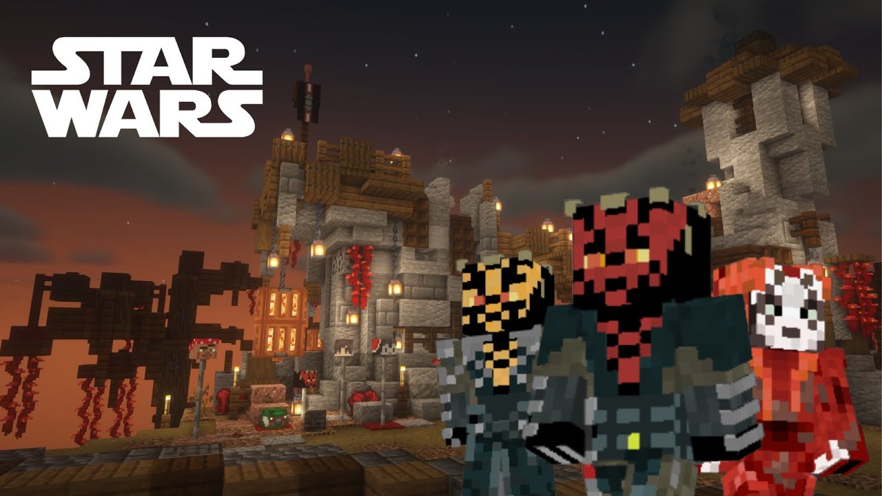'Dathomir' from Star Wars in Minecraft Survival [Cinematic] - YouTube
