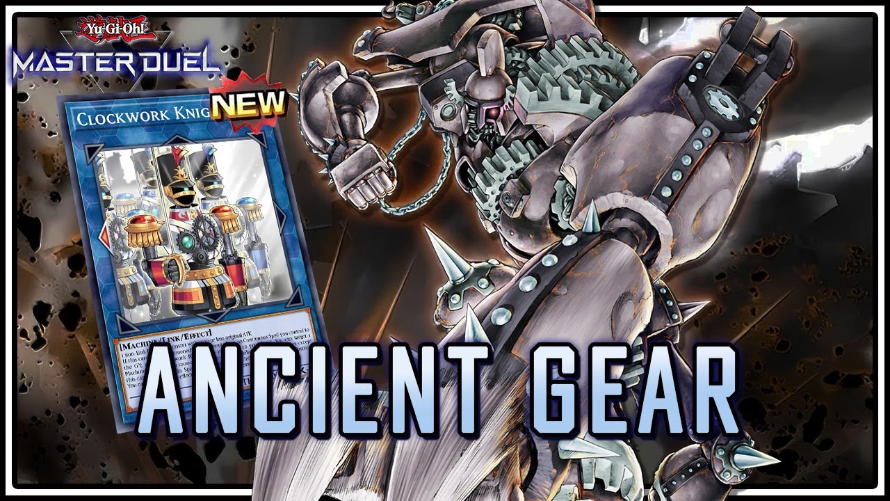 New Link-1 Clockwork Knight For Starter/ ANCIENT GEAR [Yugioh Master ...
