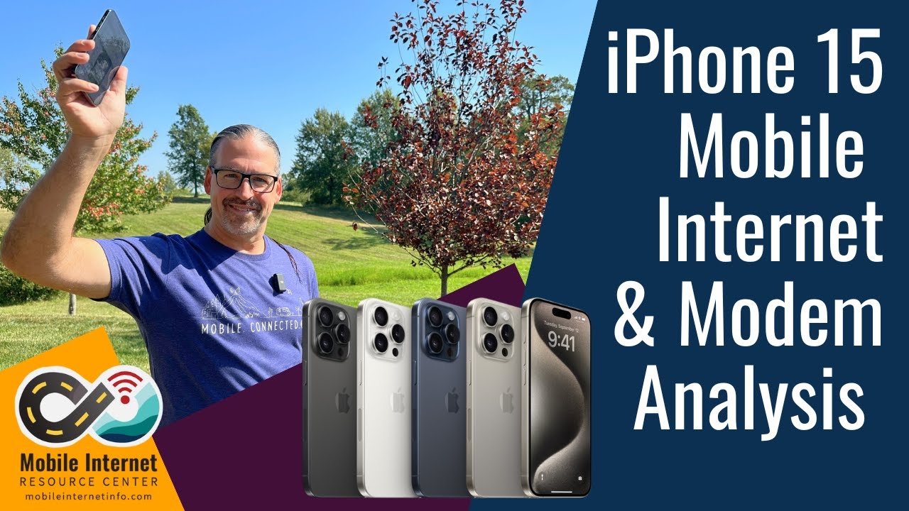 iPhone 15 Mobile Internet Enhancements & Modem Analysis - YouTube