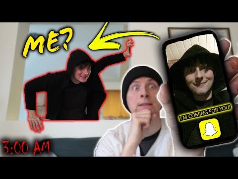 DO NOT SNAPCHAT YOURSELF AT 3 AM!! (GONE WRONG)