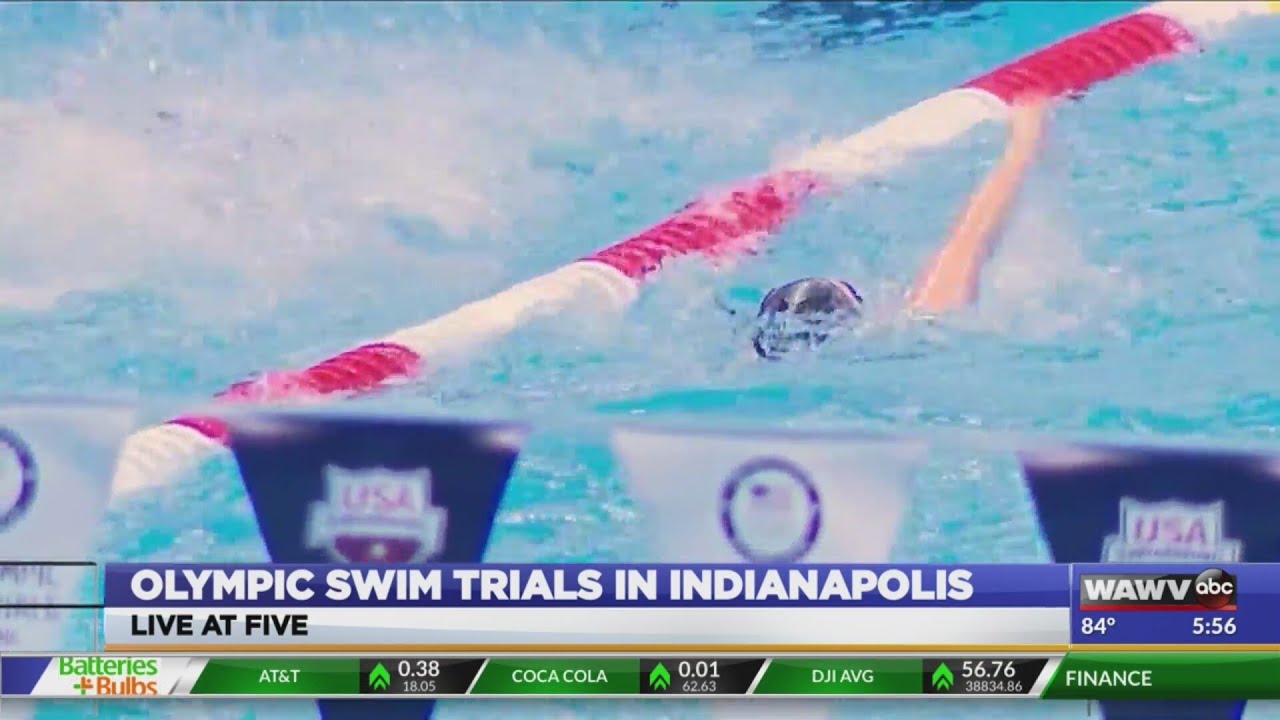 Olympic Swim Trials in Indianapolis - YouTube