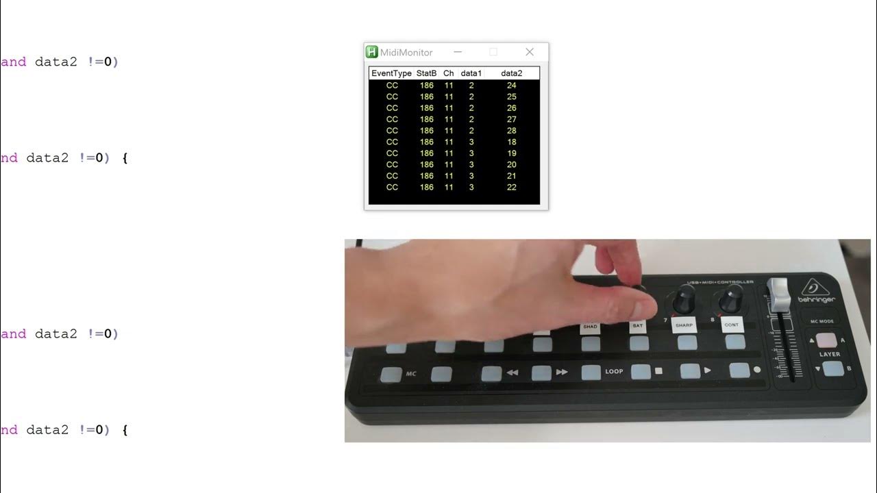 Behringer Xtouch Mini Capture One Knob Control Using Autohotkey - YouTube