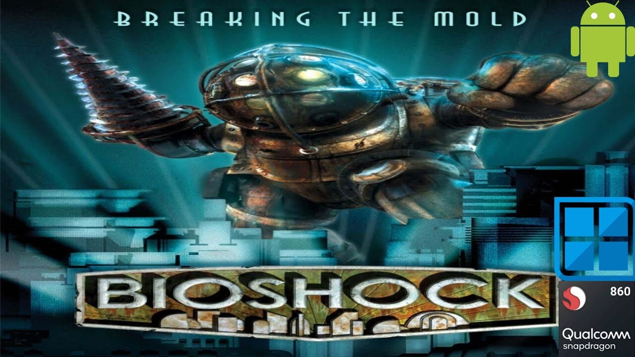 Bioshock on Android, Winlator 7.1, Snapdragon 860 - YouTube