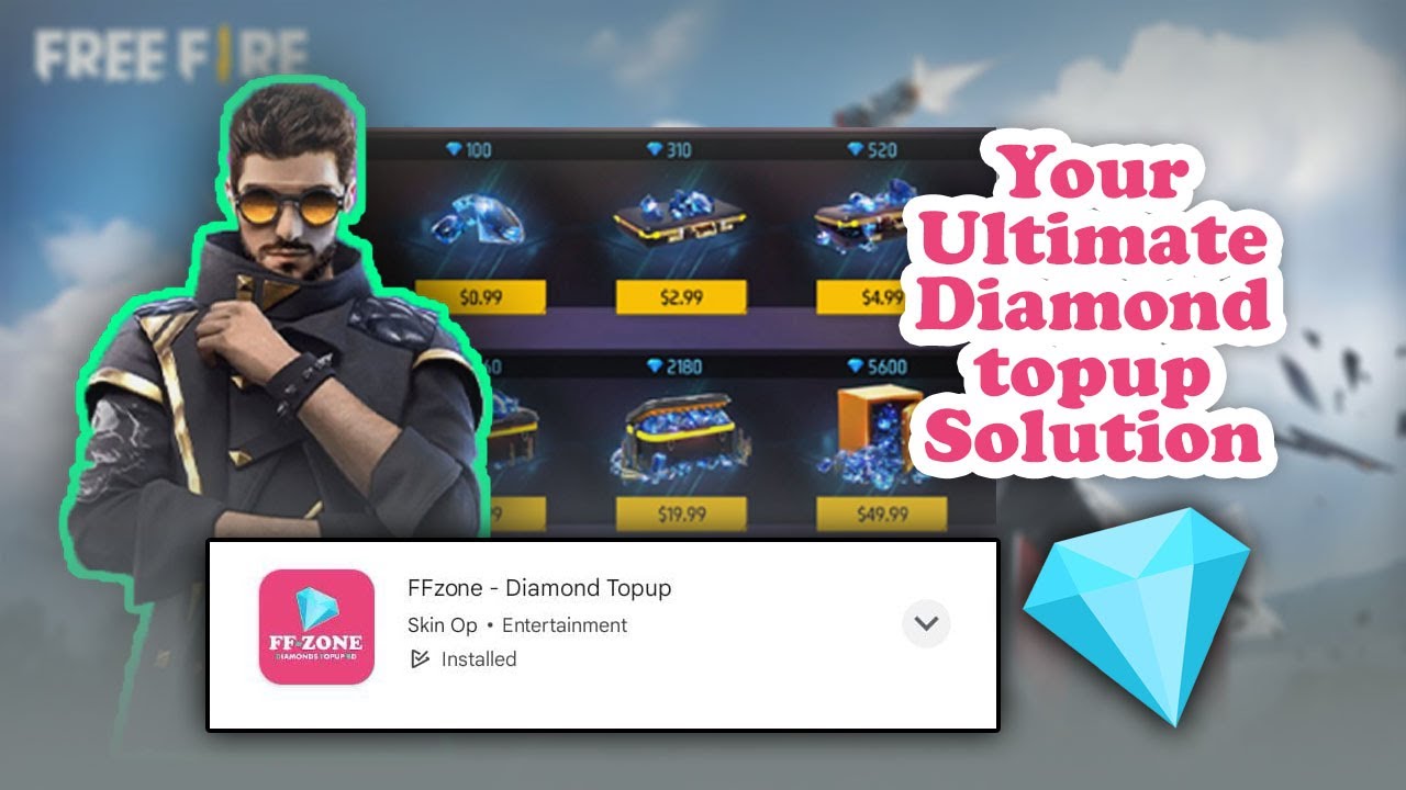 Your Ultimate Diamond topup Solution | FFzone - Diamond Topup BD - YouTube
