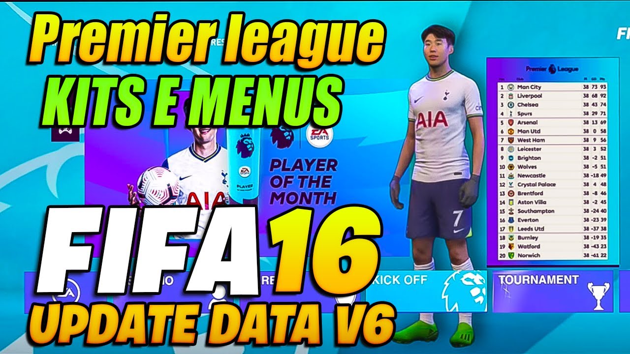 FIFA 16 MOD FIFA 23 OFFLINE ANDROID GRÁFICOS PS5 | NOVA INTERFACE FIFA ...