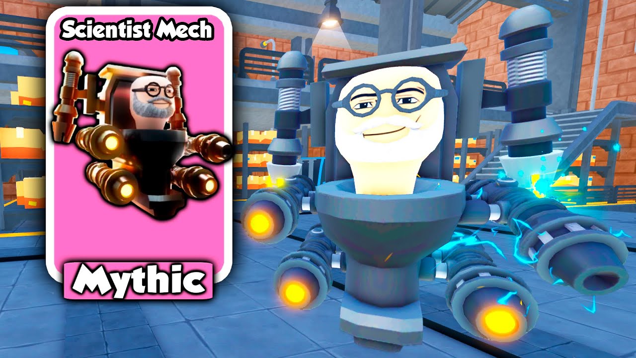 🎉Juego Con el Nuevo Scientist Mech Ep 73 Part 1 Toilet Tower Defense ...