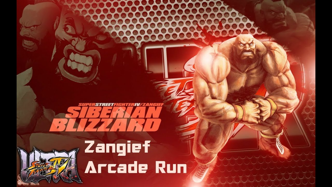 Ultra Street Fighter IV:Zangief Arcade Run - YouTube