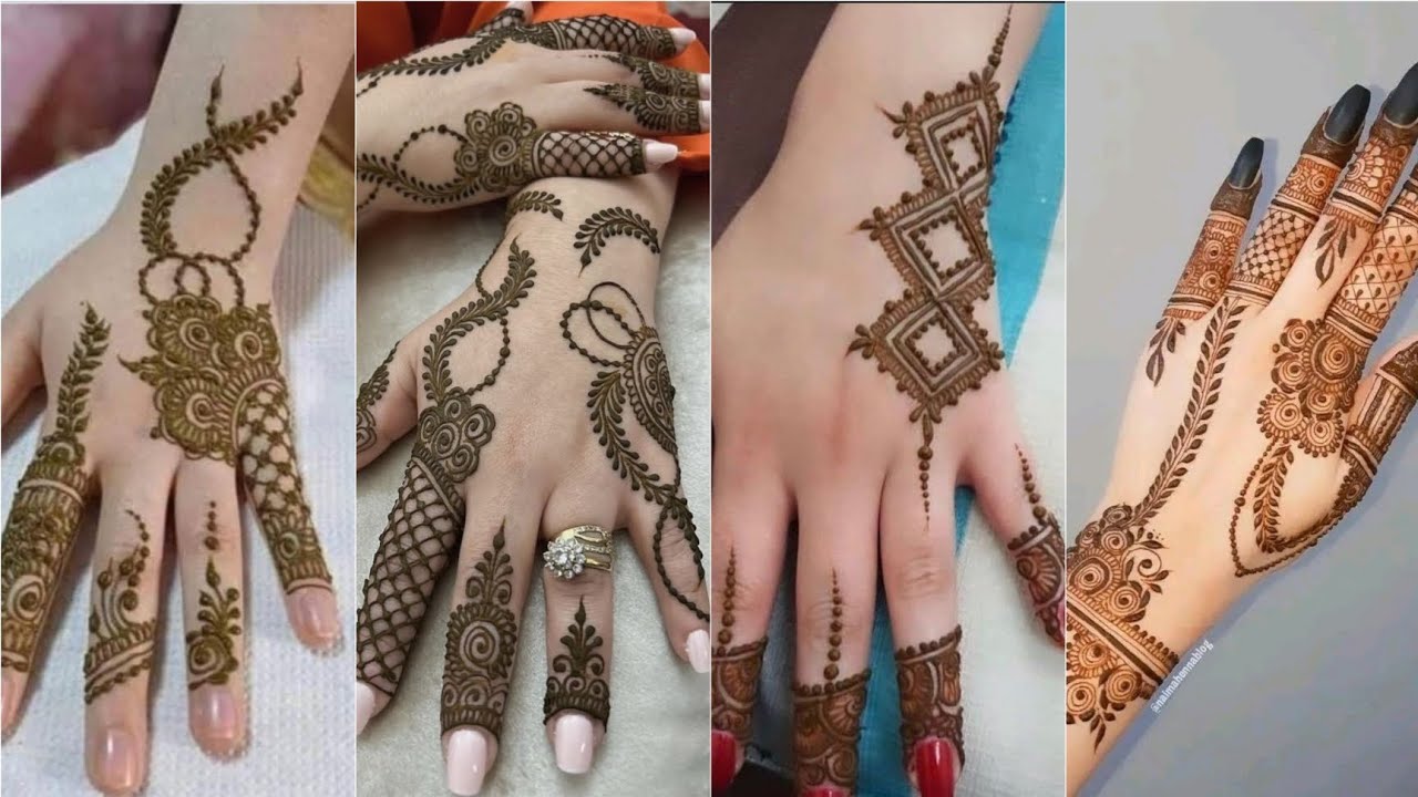Latest modern mehendi design || 100+ mehendi design collection - YouTube