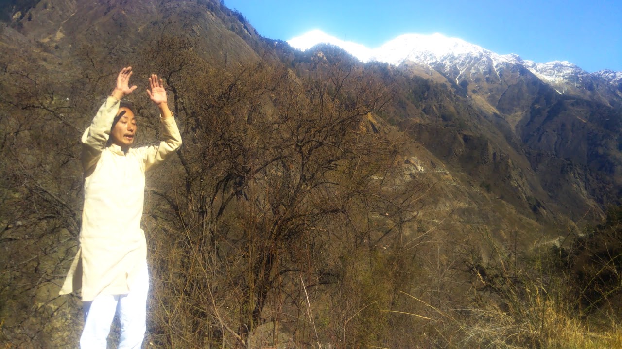 練功 Yusuke Hoshi Gangnani India 2020 - YouTube