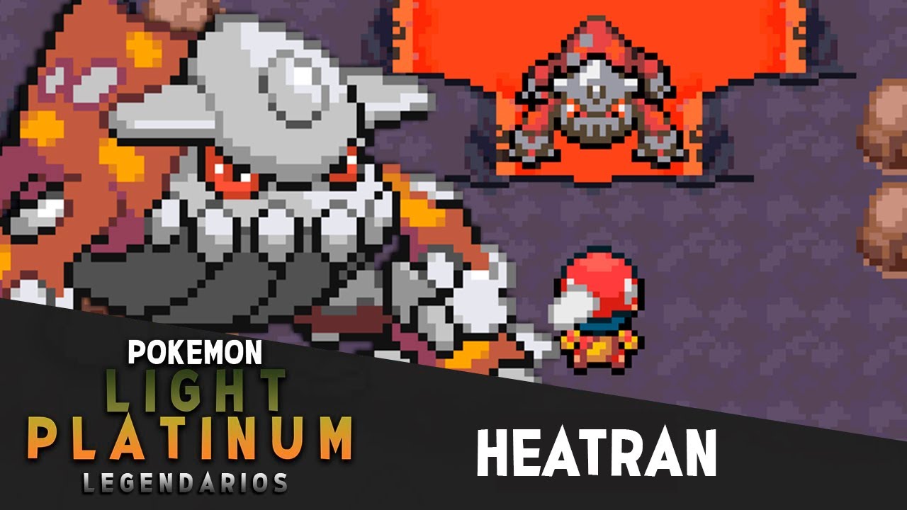 COMO CONSEGUIR A HEATRAN en Pokémon Light Platinum Legendarios - YouTube