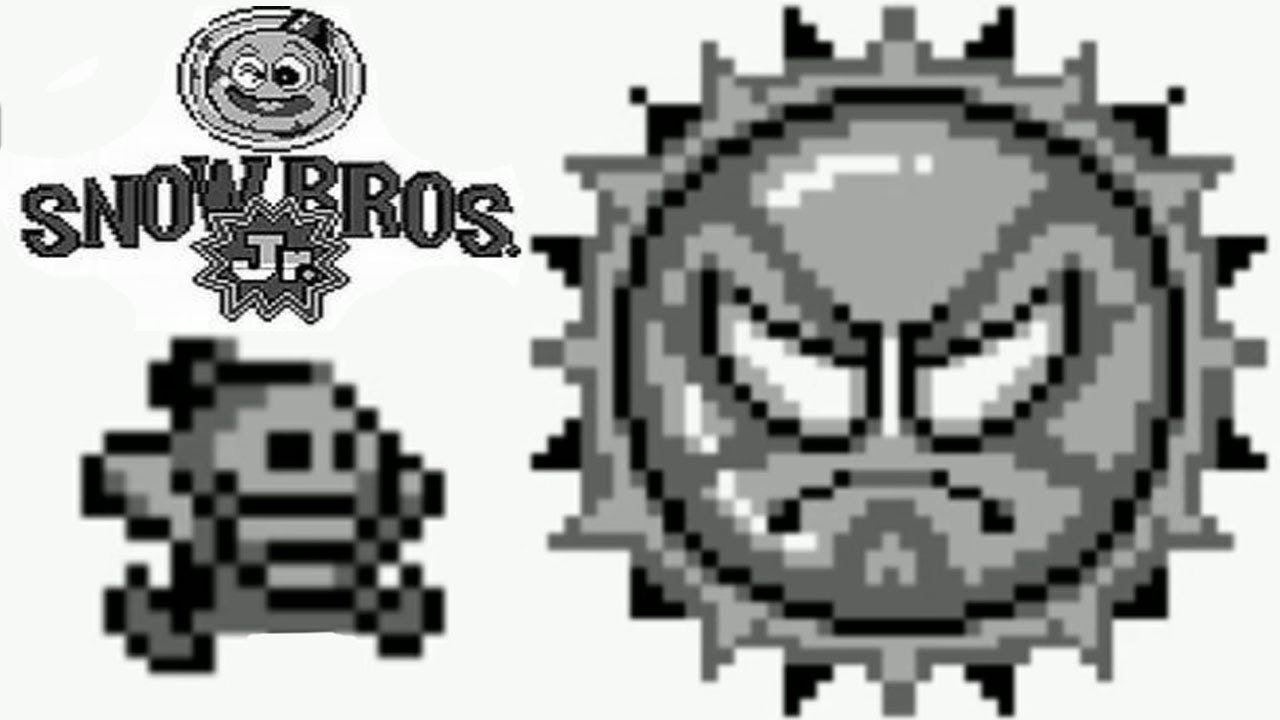Snow Bros. Jr. (GameBoy) // All Bosses - YouTube