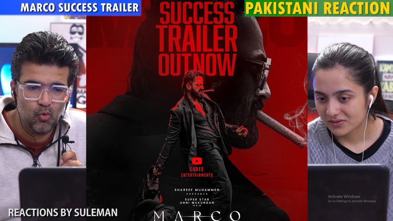 Pakistani Couple Reacts To Marco Success Trailer | Unni Mukundan ...