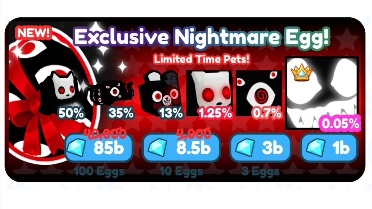 Pet Simulator Z: Exclusive Nightmare Egg! Review - YouTube